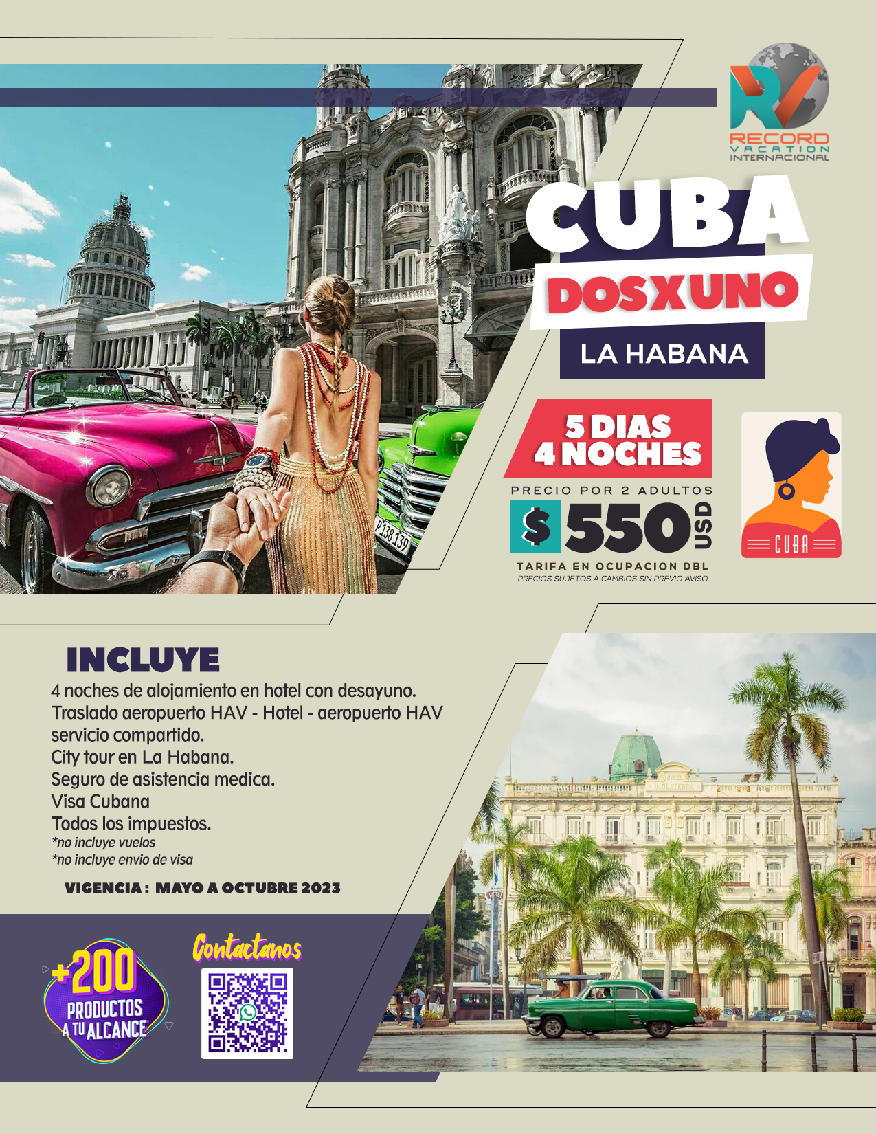 Record Vacation :. La Operadora Mayorista de Viajes